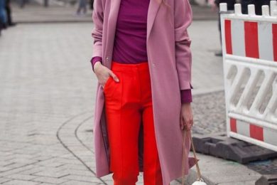 Color Block Trend For Winters